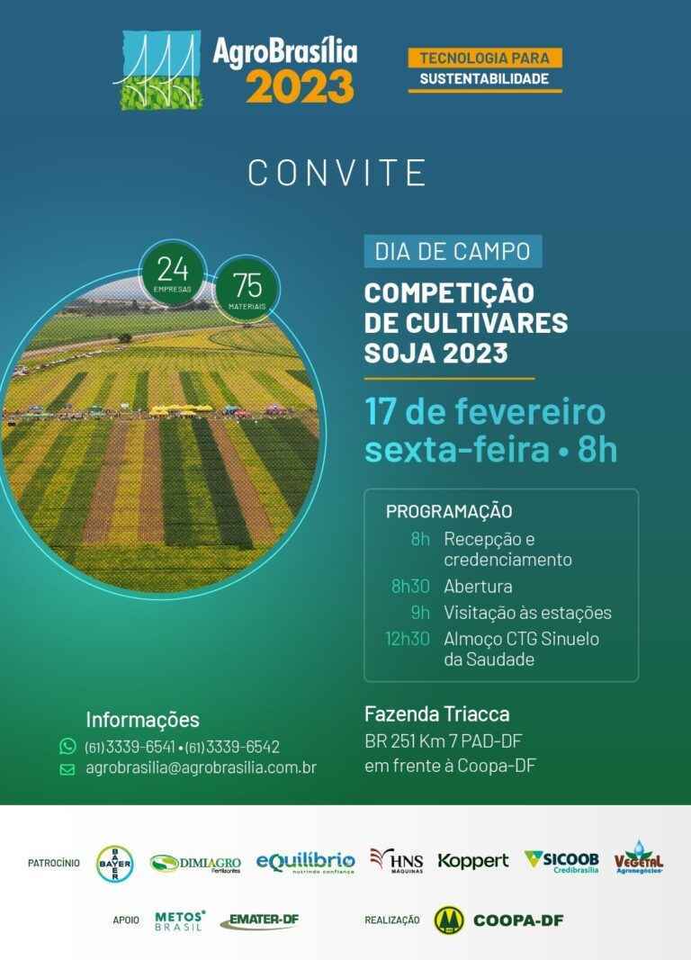 AgroBrasília contribui para modernizar o agro no Planalto Central ...